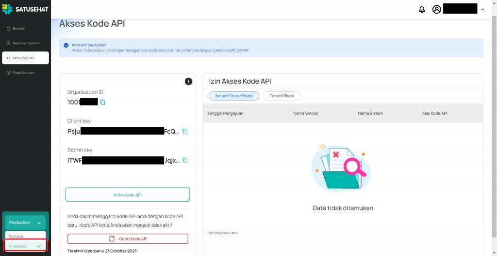 Integrasi SATUSEHAT Platform melalui Aplikasi Omnicare – OmniCare Knowledge Base